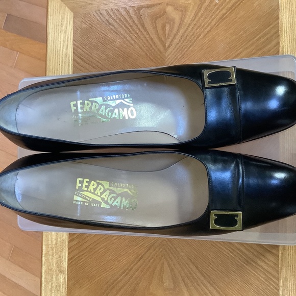 Salvatore Ferragamo | Shoes | Ferragamo Womens Shoes Black | Poshmark